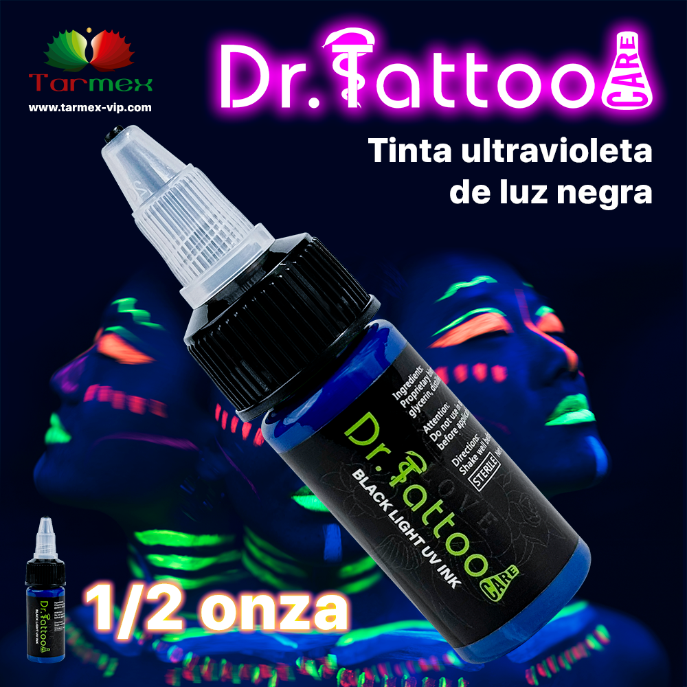 Tintas Ultravioleta (UV) Dr. Tattoo