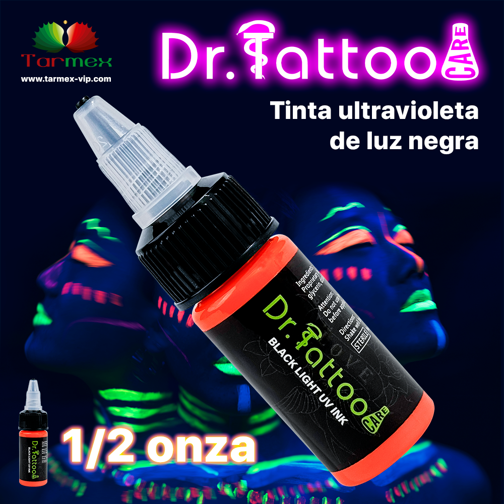 Tintas Ultravioleta (UV) Dr. Tattoo