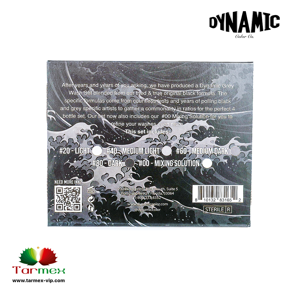 DYNAMIC Grey Wash 4 oz- KIT