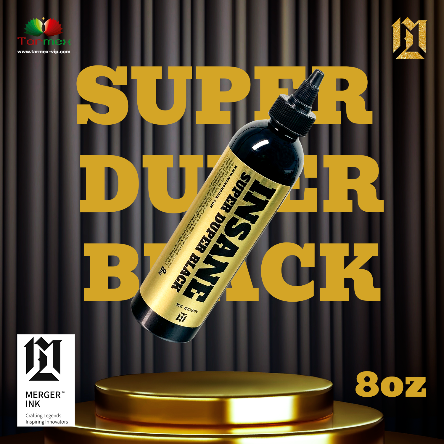 INSANE Super Duper Black 8 oz