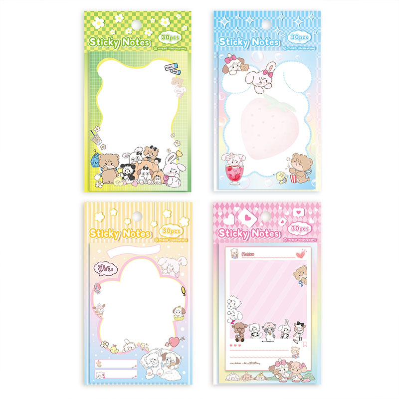 40 pcs=$31.5 Memo pad,Mikko