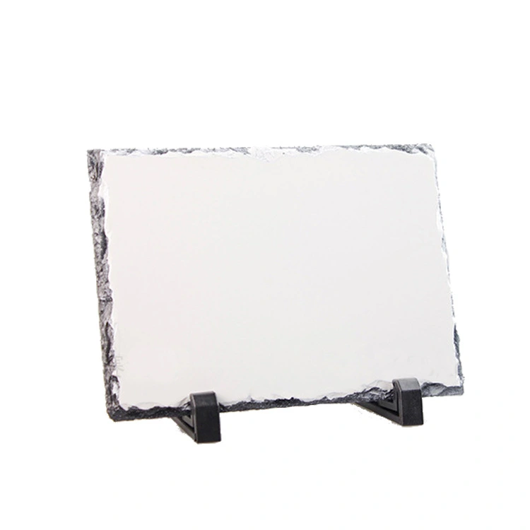 Sublimation Blank Stone Slate with Foothold and Box- Chinese Warehouse