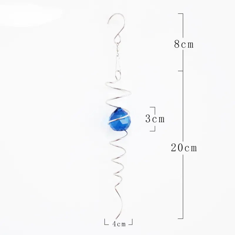 Round And Drop Shape Wind Spinner Charms - Chinese Warehouse