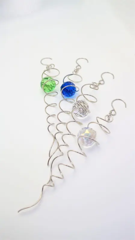 Round And Drop Shape Wind Spinner Charms - Chinese Warehouse