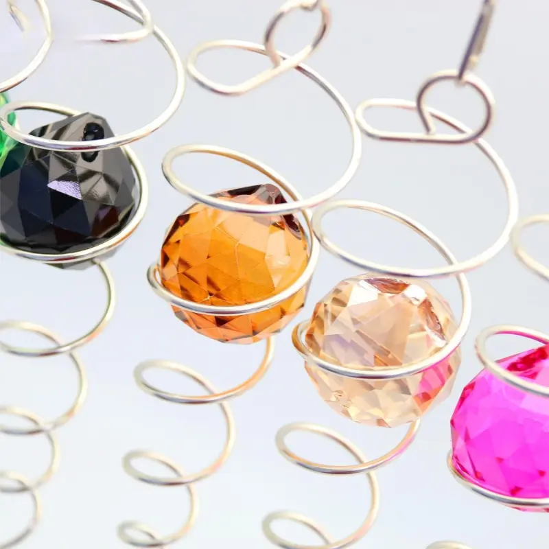 Round And Drop Shape Wind Spinner Charms - Chinese Warehouse