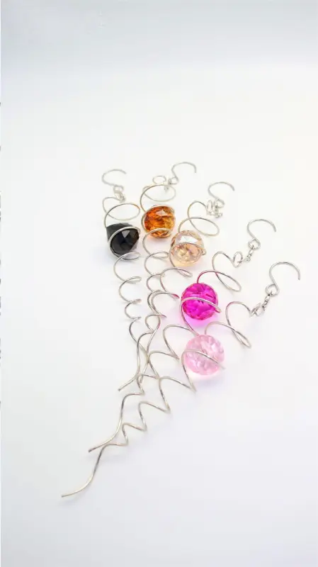 Round And Drop Shape Wind Spinner Charms - Chinese Warehouse