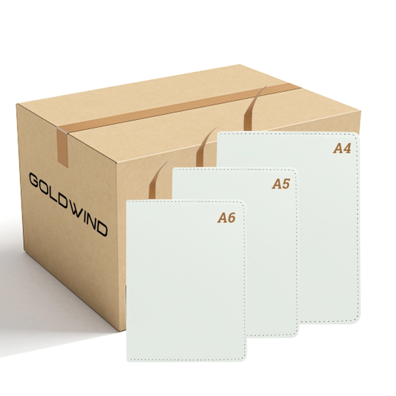 RTS US Warehouse Sublimation A4/A5/A6 White Journals Notebook