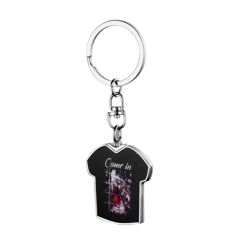 Sublimation Blank keychain football clothing-shaped pendant keychain ...