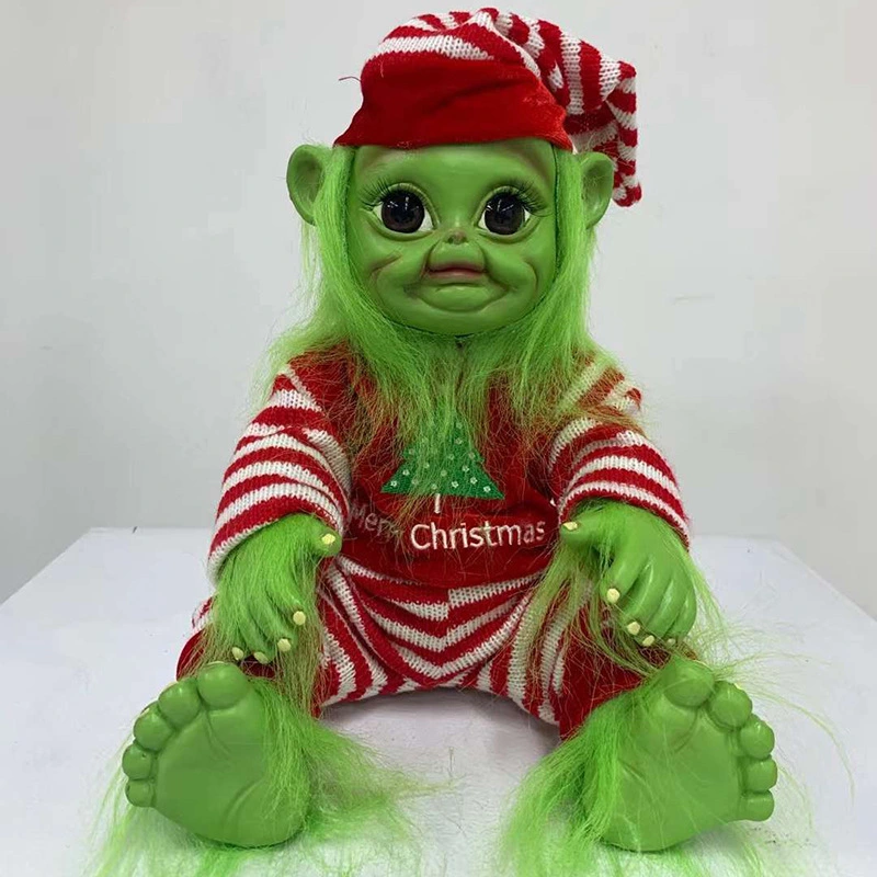 Grinch Doll Christmas Decorations Halloween Gifts - Chinese Warehouse