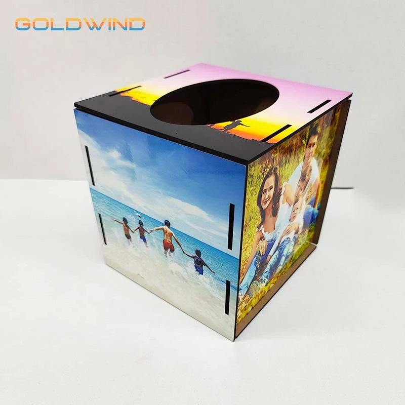 RTS US Warehouse Sublimation MDF Tissue Box