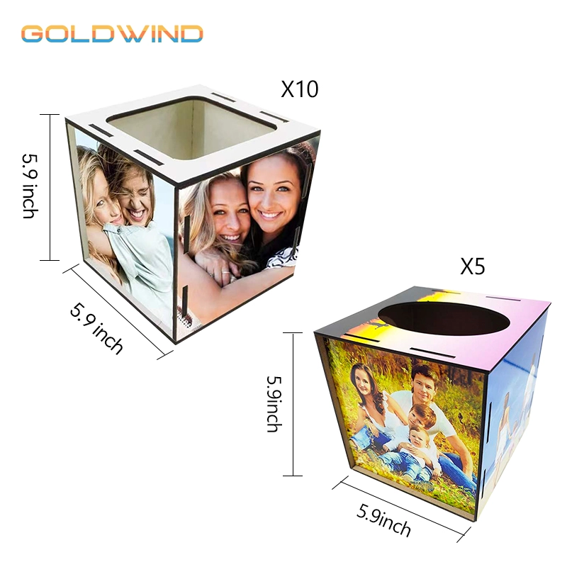 RTS US Warehouse Sublimation MDF Tissue Box