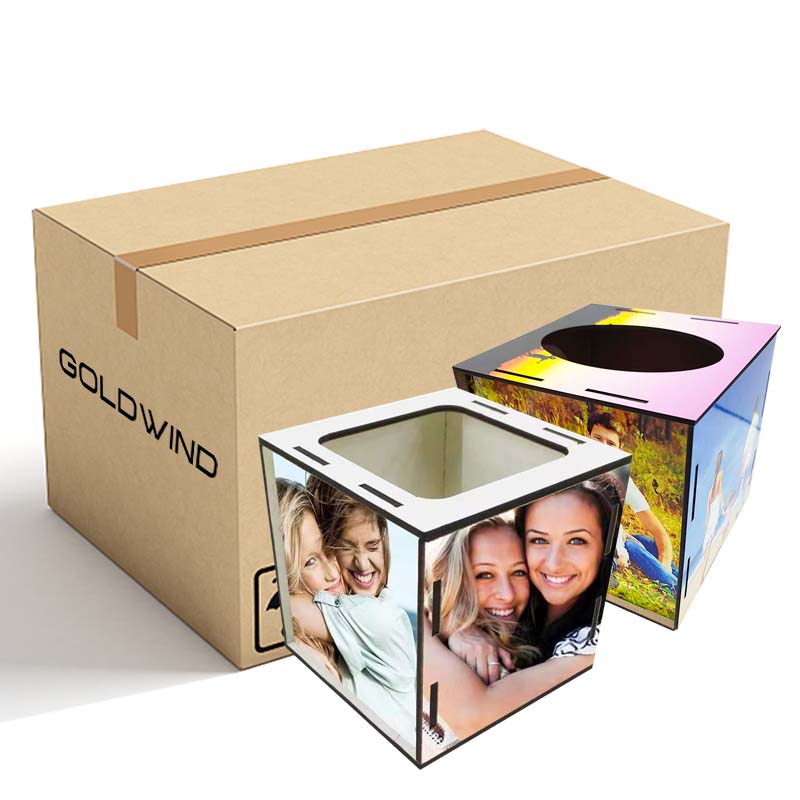 RTS US Warehouse Sublimation MDF Tissue Box