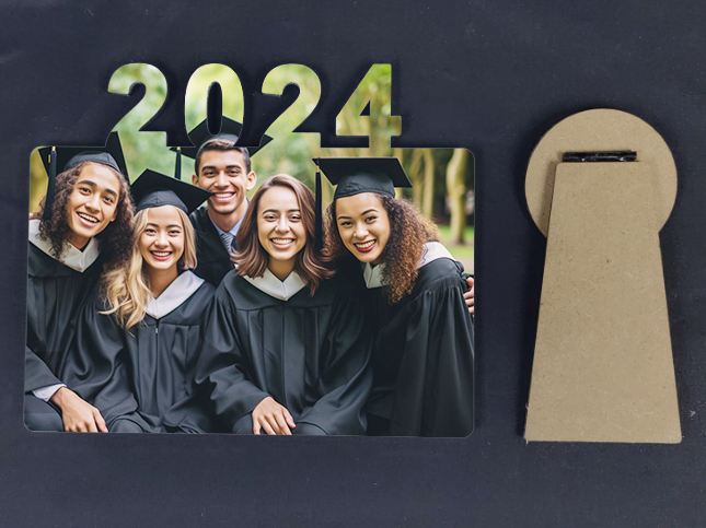 7*6inches Sublimation Blank MDF Photo Frame for Grad - Chinese Warehouse