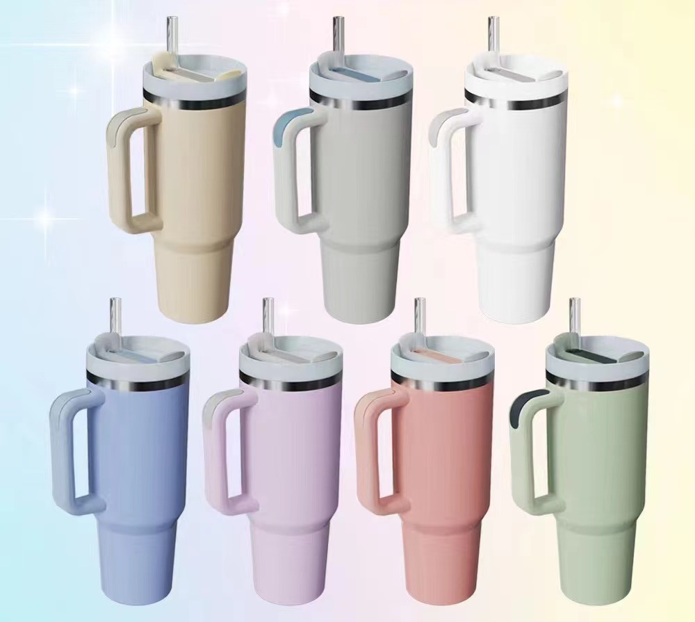 RTS US Warehouse 40oz V2.0 Spray Mixed Colors Sublimation Tumblers