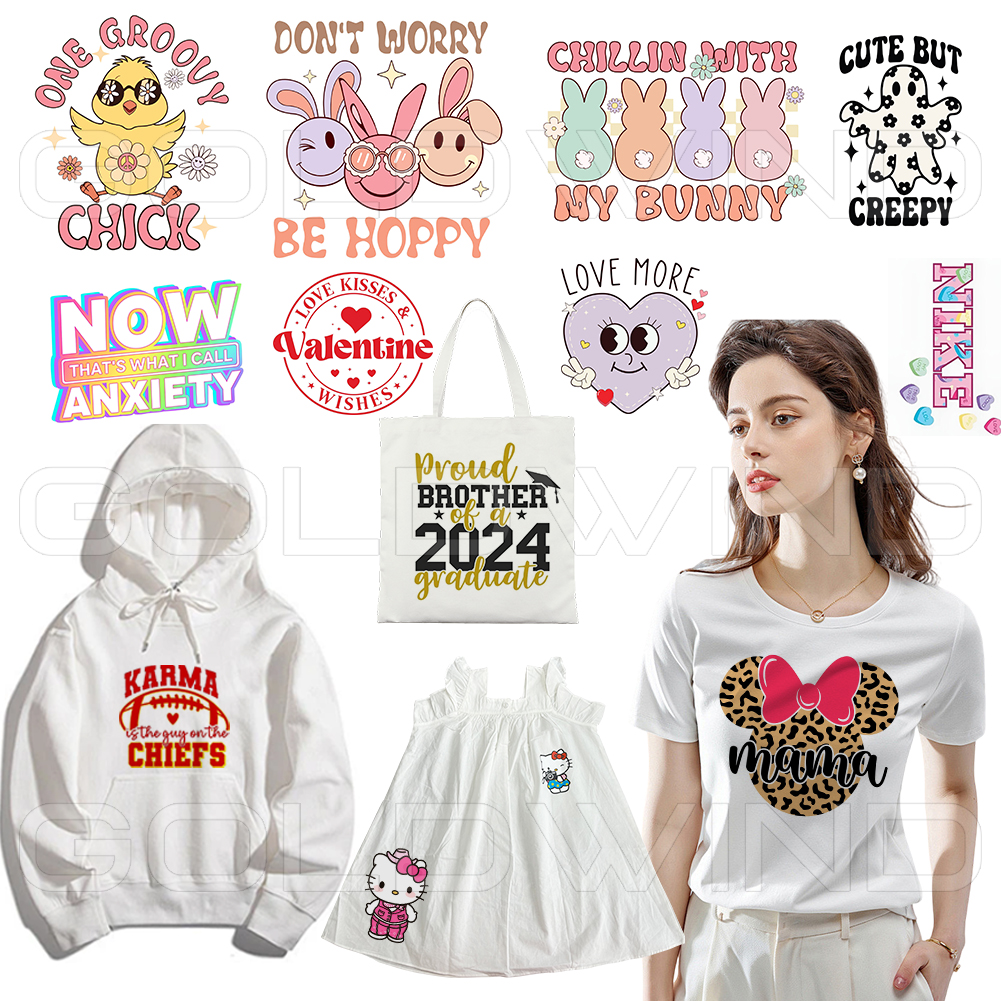 Wholesale 22*40 inches Sheet Customize DTF Print, Full Color DTF Heat ...