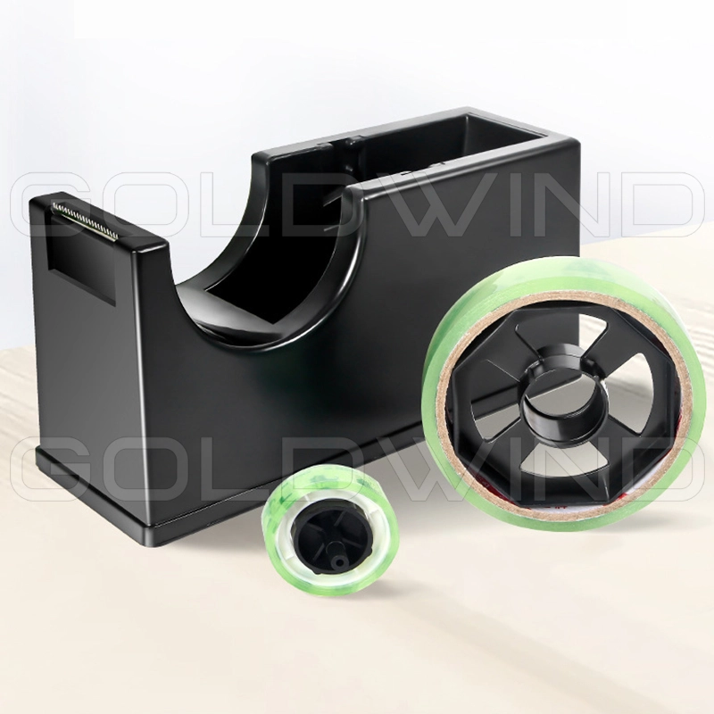 Desktop Tape Dispenser Plastic Transparent Tape Cutter Packing Tape ...