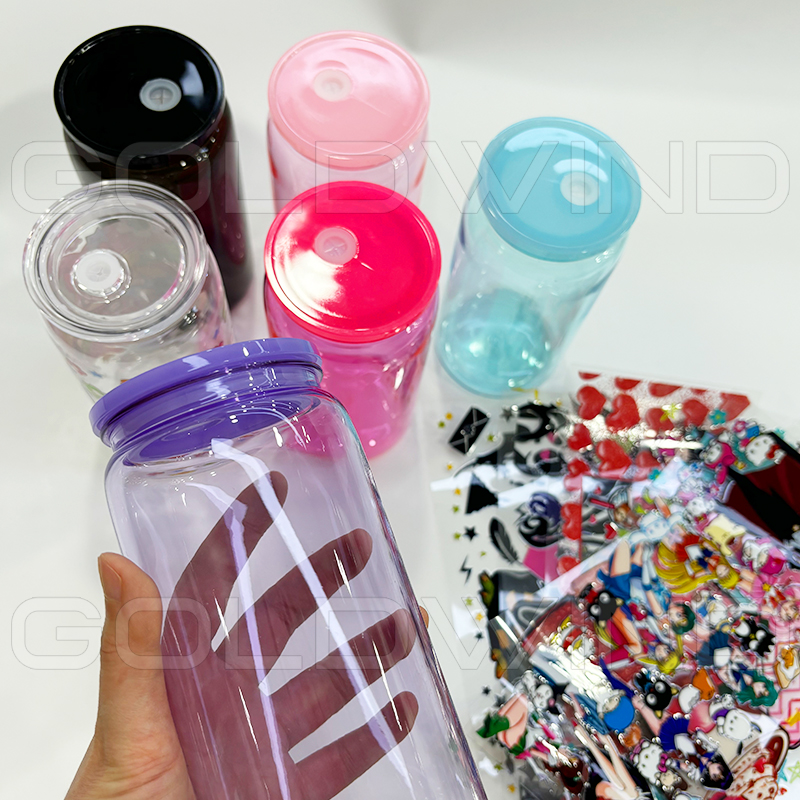 Chinese Warehouse Case of 60pack 16oz Colored Acrylic Libby Can with ...