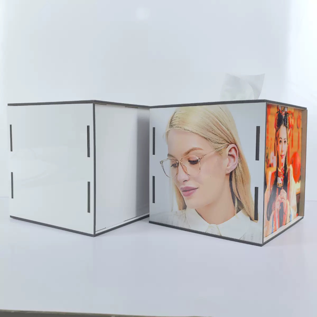 RTS US - 5.9 inches Sublimation MDF Blank Tissue Box