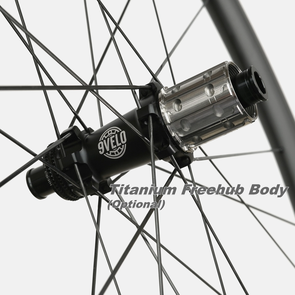 9Velo 2025 Road Disc Lightweight LV WIDE Series 24H/24H (24mm inner wide)