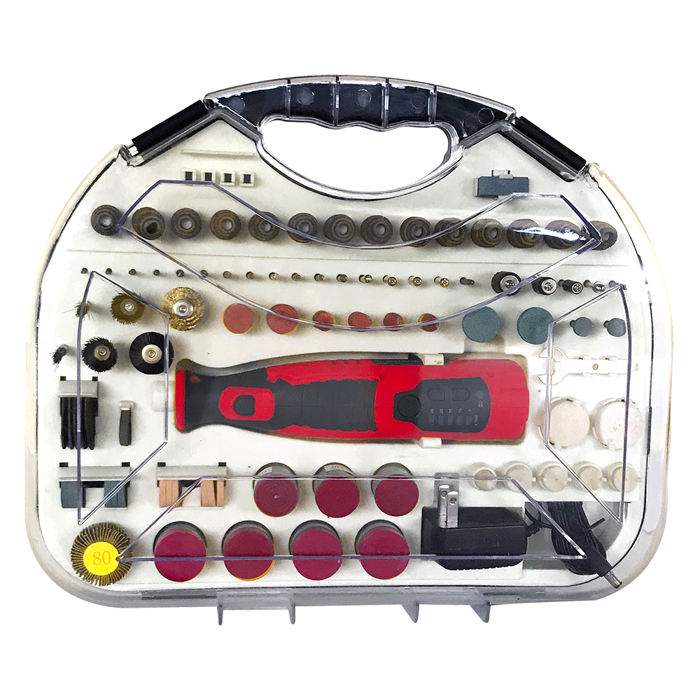300 pc. 8V Rotary Tool Kit,8V Max Range