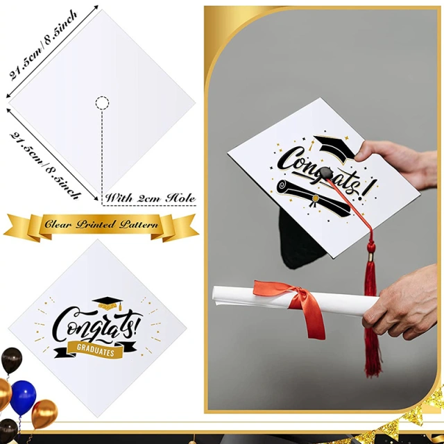 Graduation Cap Topper | Sublimation Blanks |- RafeeSub