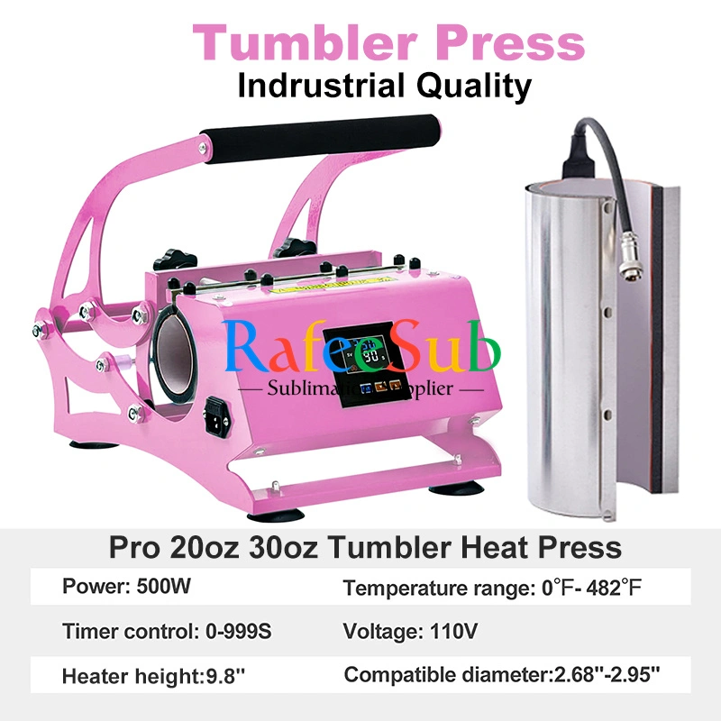Free Shipping 11oz -30oz Straight Cup Mug Tumbler Heat Press Machine ...