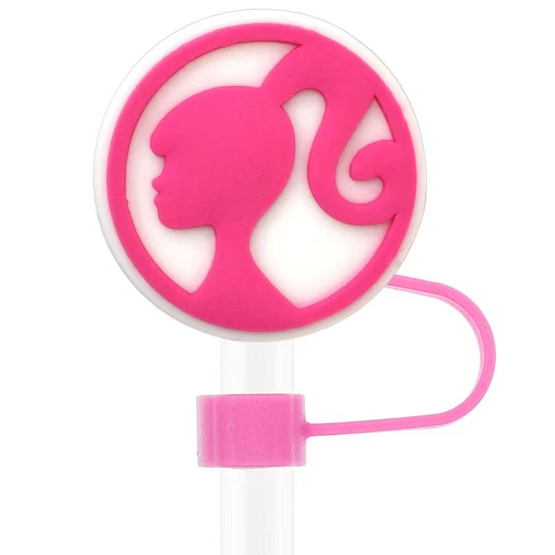 Barbie Straw Cap Cover Straw Topper Cap Fit 10mm Dia Straw