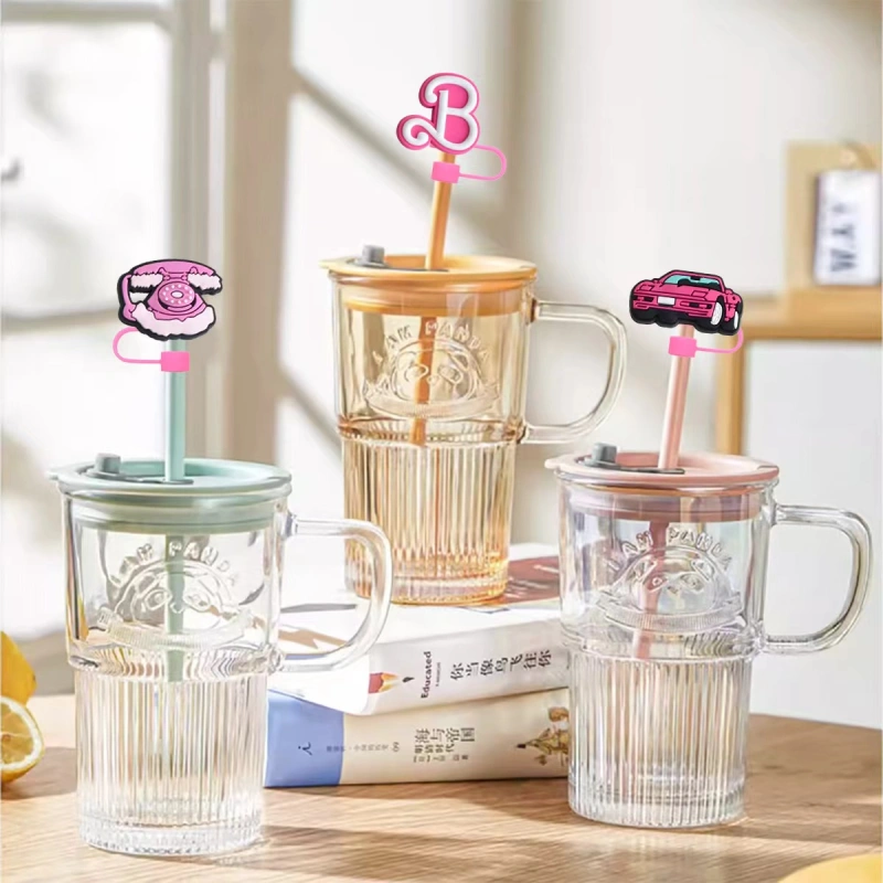 Barbie Straw Cap Cover Straw Topper Cap Fit 10mm Dia Straw