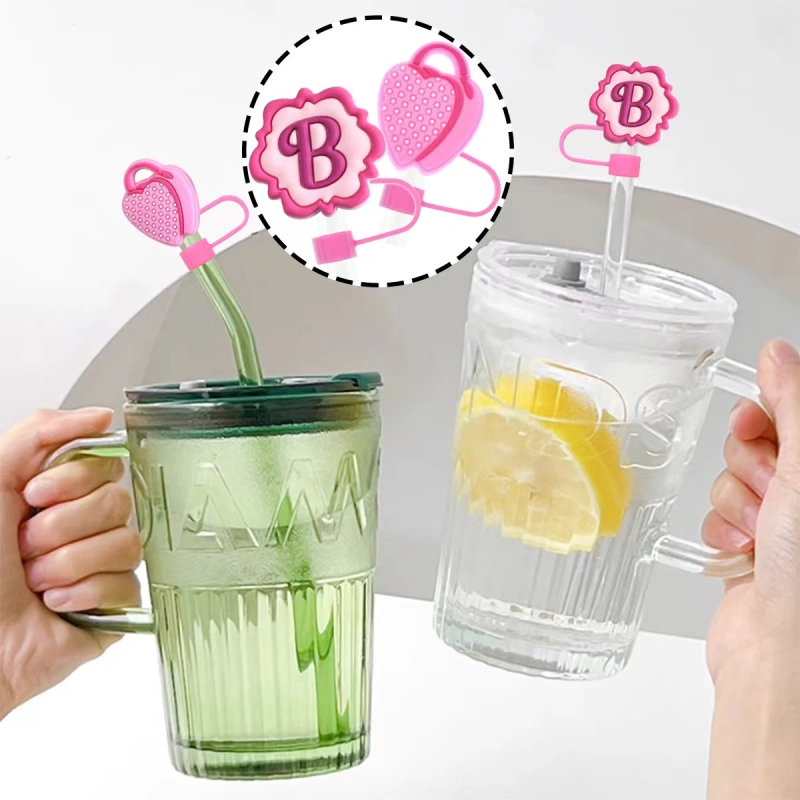 Barbie Straw Cap Cover Straw Topper Cap Fit 10mm Dia Straw