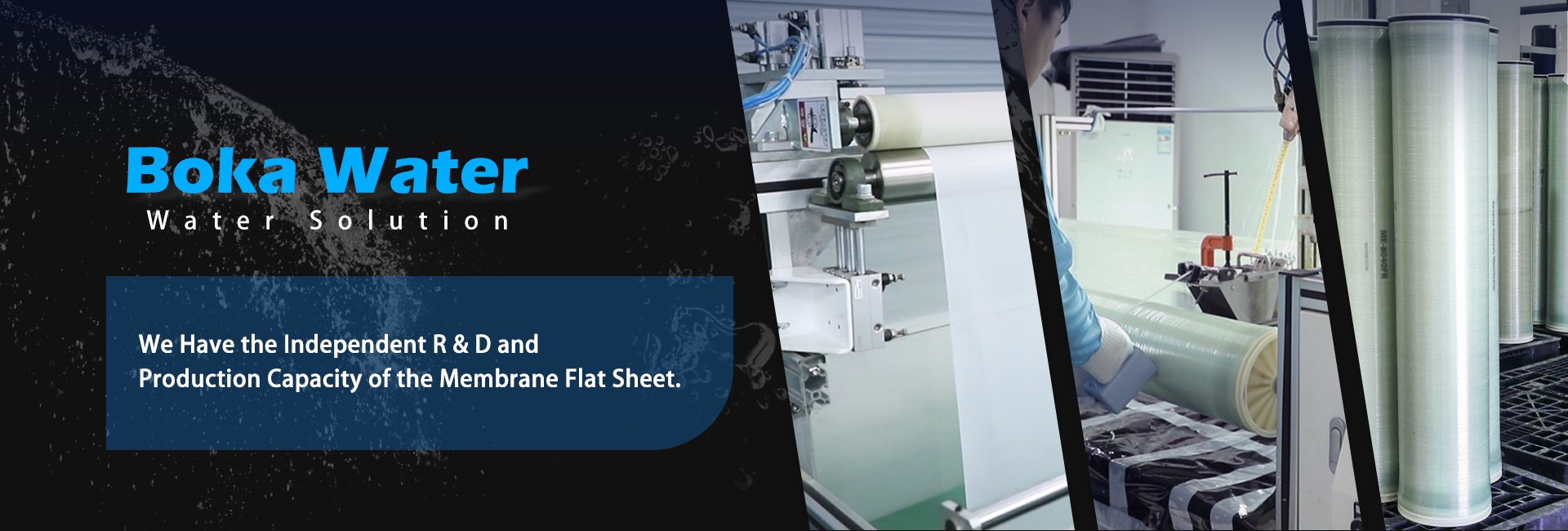 One Stop Water Treatment Supplier: RO membrane and system, etc.