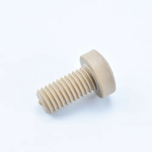 Custom m8 Plastic Screws | Peek screws manufacturer - ZYX Rubber