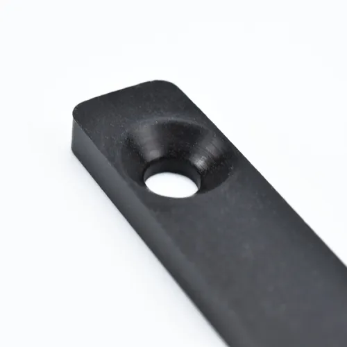 Customizable Rectangular Rubber Buffer Stops With Holes | ZYXrubber