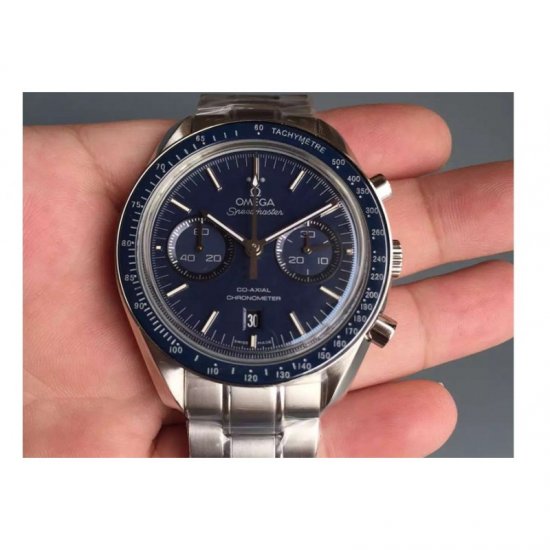 Omega Speedmaster Professional Chronograph Stainless Steel Blue,omega