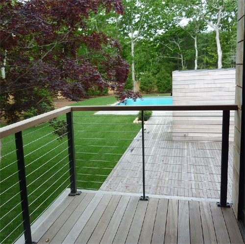 Stainless steel deck outdoor DIY cable railing