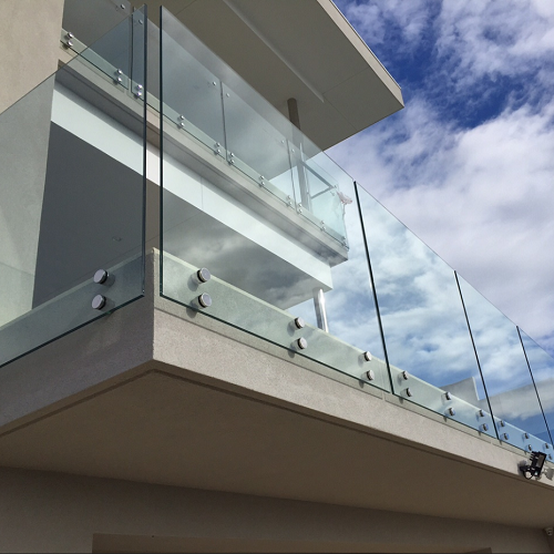 Terrace Railing Designs Balustrade Tempered Glass Railing Frameless Fence