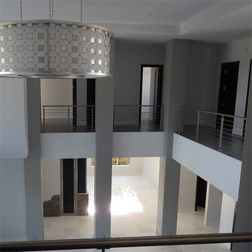 Balcony stainless steel railing kit