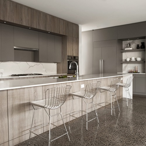 Affordable modern grey kitchen cabinets self assemble kitchen cabinets