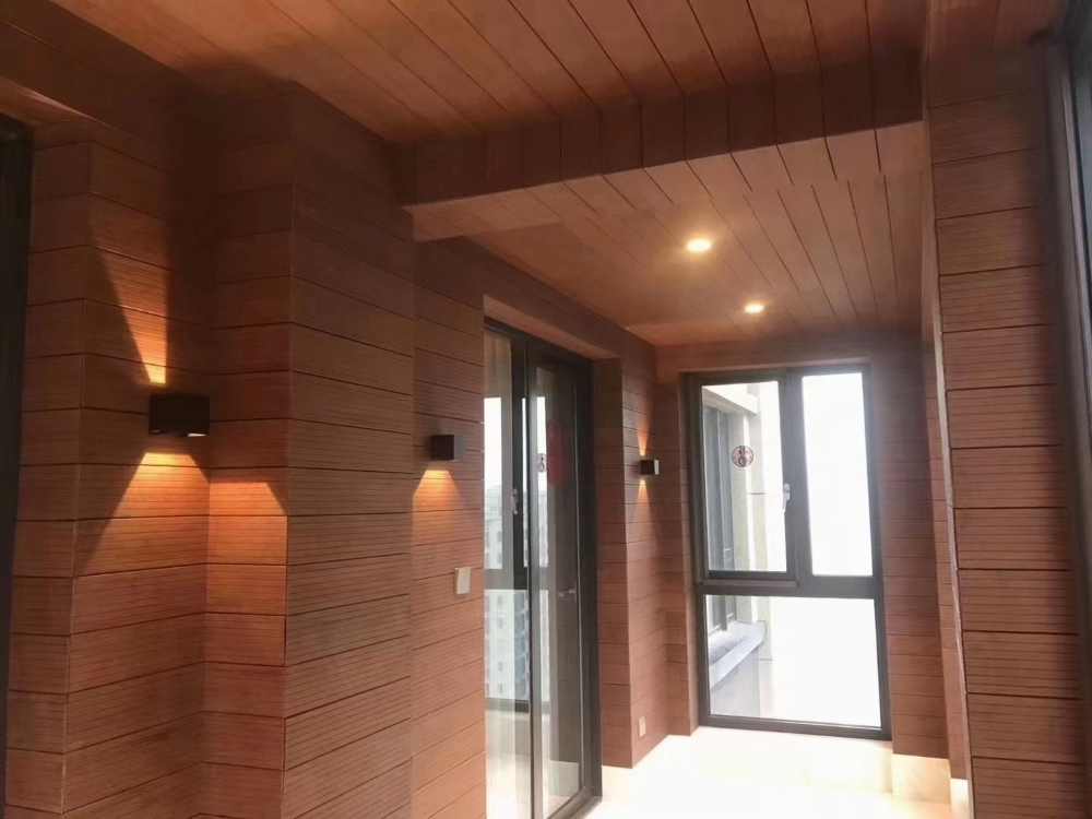 Bamboo fluted panel, waved bamboo facade shiplap,Moso Bamboo Cladding ...