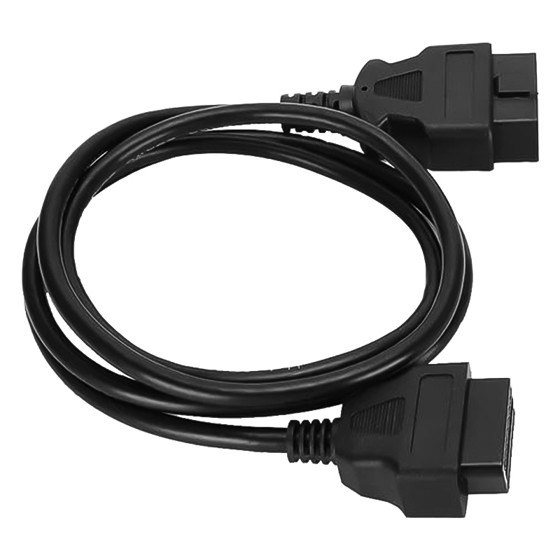 16Pin Male to Female OBDII Adapter Cable Extension Cable 1.5Meters