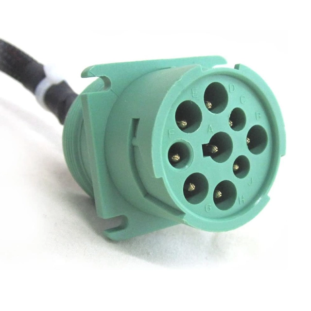 Truck 9pin F-9pin 2M green