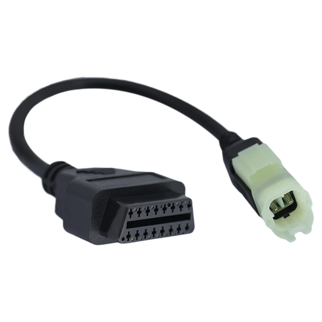 OBD2 Adapter cable 4pin connector for Kawasaki Motorcycles