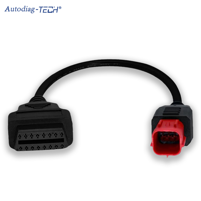 OBD2 6Pin Diagnostic Scanner Cable Adaptor for Honda