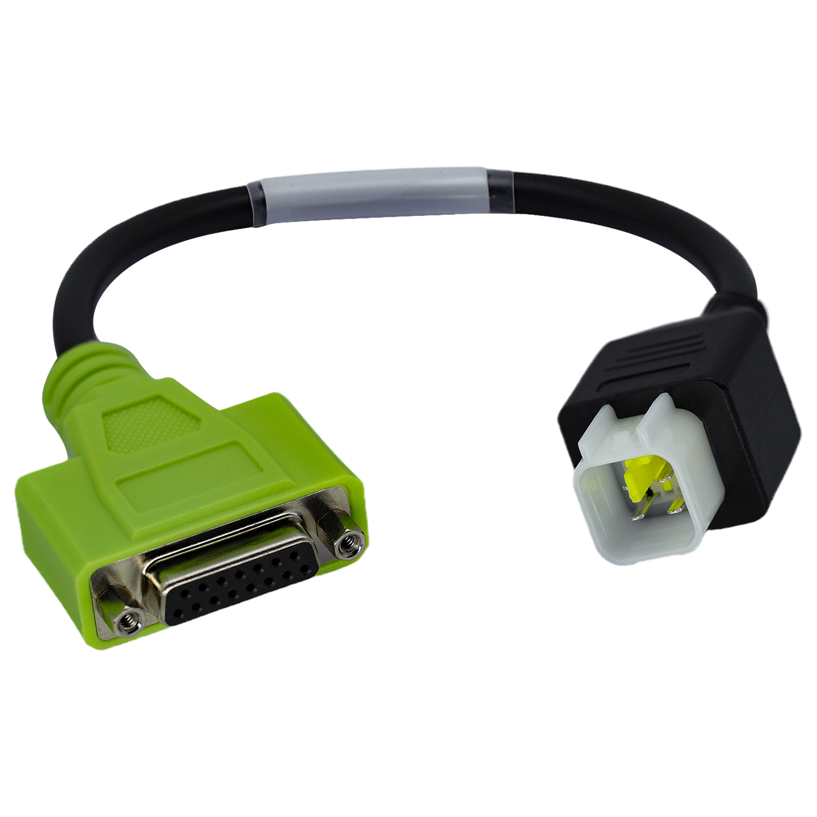 For Kawasaki 4pin Cable Connector to DB15pin Diagnostic Cable for JDiag ...