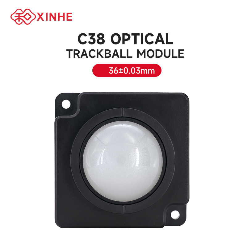 XINHE High Quality 36mm C38 Optical USB Medical Trackball Waterproof ...