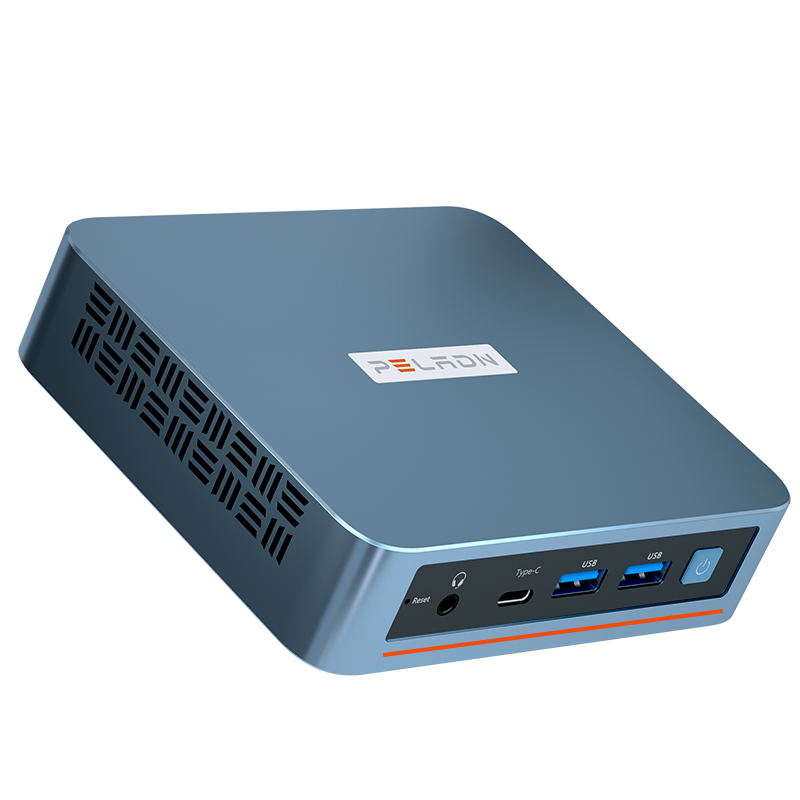 PELADN Wi-6 Mini PC Intel N95 8GB Memory 256 M.2 SSD Support Mulit ...