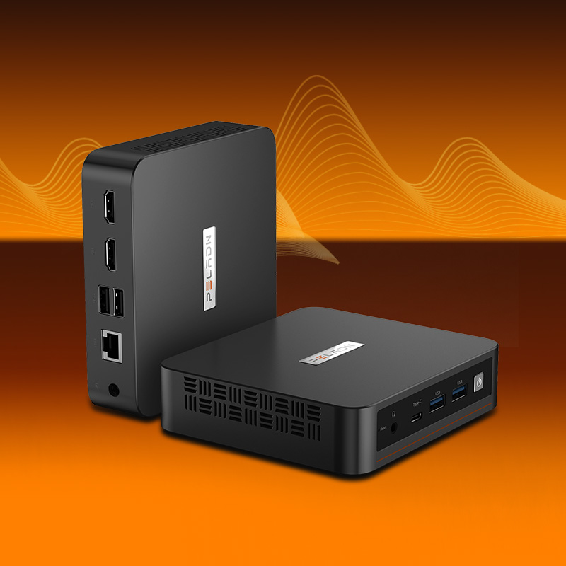 PELADN Wi-6 N150 Mini PC mini pc built-in Intel N150 Processor ...