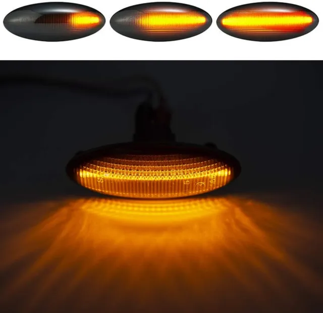 LED Front Fender Marker Lights Dynamic LED Side Markers Replacement for Toyota RAV4 Corolla ...