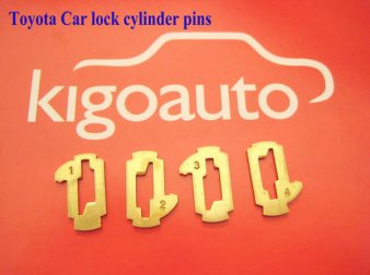 Toyota car lock cylinder pins