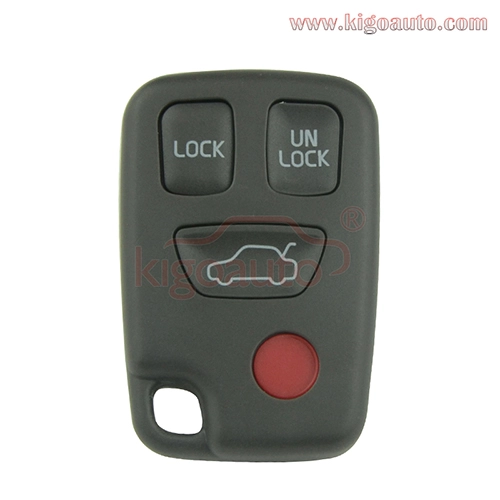 Remote fob case shell 4 button for Volvo S40 S70 S80 V70 C70 V40,Volvo