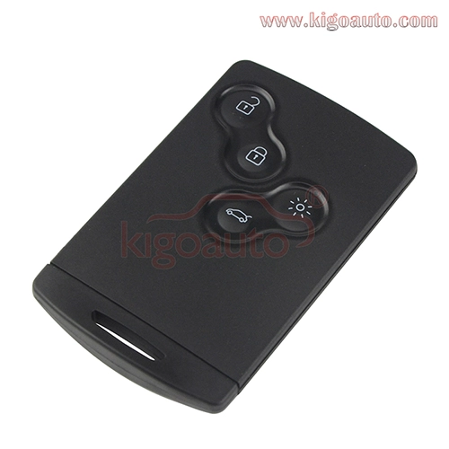 Smart key card case shell 4 button for Renault Koleos Laguna III Megane ...